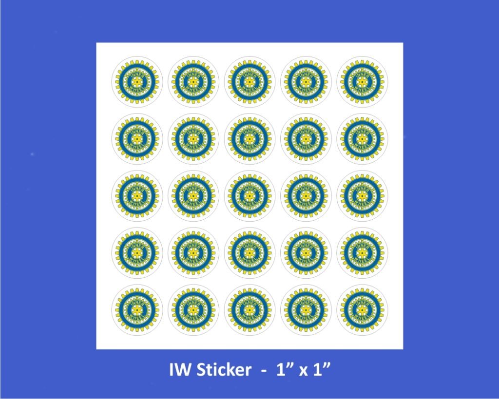 IW Stickers (Pack of 100 Pcs.) – Mohan Plastic Industries